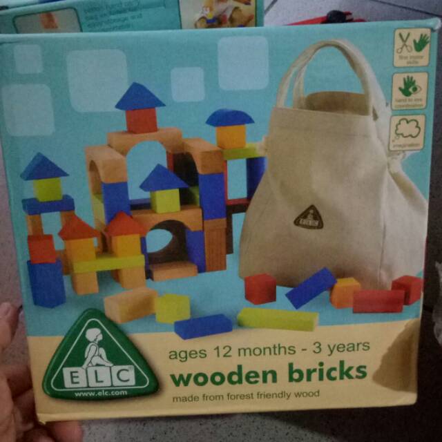 Jual ELC Wooden Brick | Shopee Indonesia