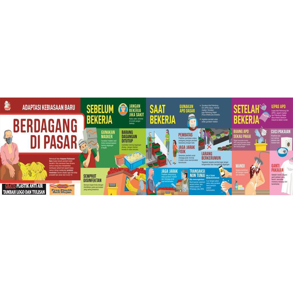 Jual BANNER - SPANDUK 3M PEDAGANG DESIGN SUKAKU | Shopee Indonesia