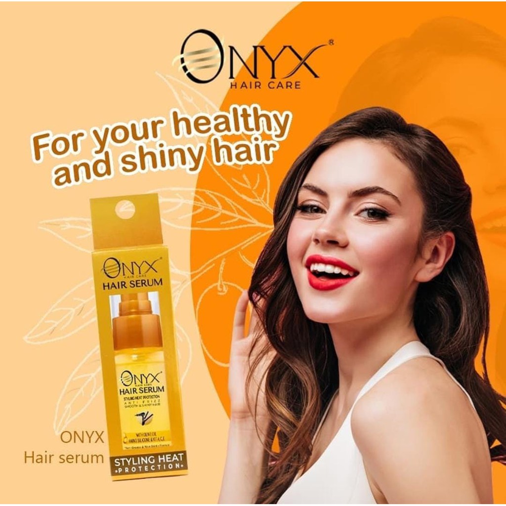 Jual ONYX HAIR CARE SERUM / ONYX SILKY KERATIN SPRAY | Shopee Indonesia