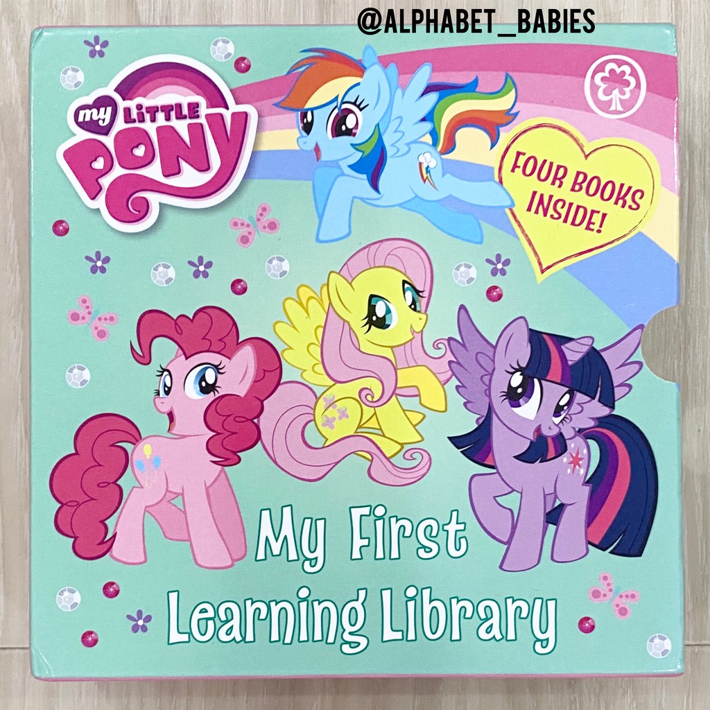 Jual My Little Pony My First Learning Librray (shapes, colours, 123 and ...