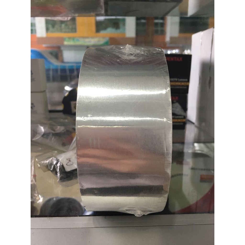 Jual Aluminium tape 2" / isolasi aluminium 2 inci | Shopee Indonesia