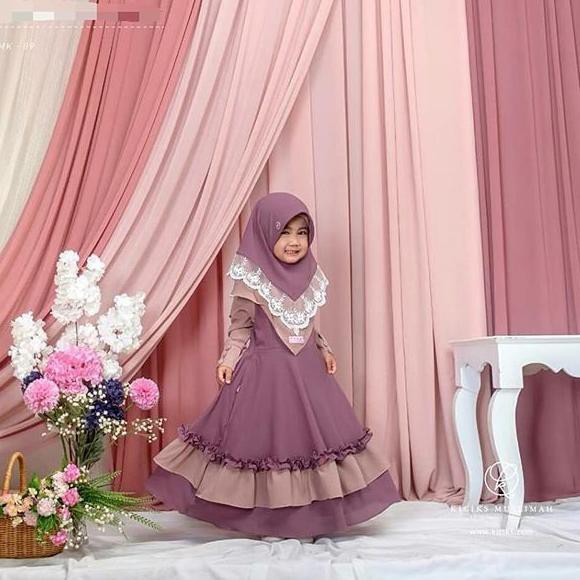 Jual Gamis Anak Perempuan 3-10tahun 3tahun 4tahun 5tahun 6tahun 7tahun ...