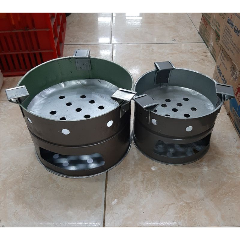 Jual Anglo Alumunium Besar Tempat Memasak Arang Bara | Shopee Indonesia