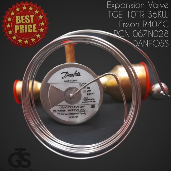 Jual Expansion Valve Tge Danfoss | Expansi Tge 10 Tr 38 Kw Danfoss | Shopee Indonesia