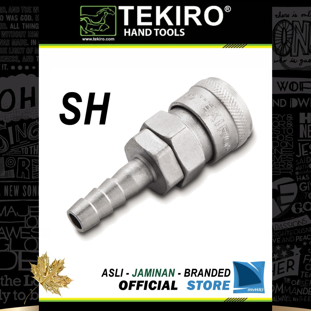 Jual Nepel Selang Angin 2 Langkah - Quick Coupler 2 Touch 20 / 30 / 40 ( SH ) TEKIRO Indonesia ...