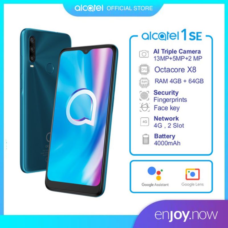 Jual Alcatel 1SE Android Ram 4GB / 64GB Indonesia|Shopee Indonesia