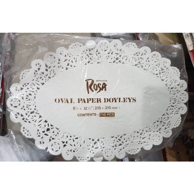 Jual Paper Doyleys Oval 8,5"x12,5" / Alas Renda / Doyles / Renda Kertas ...