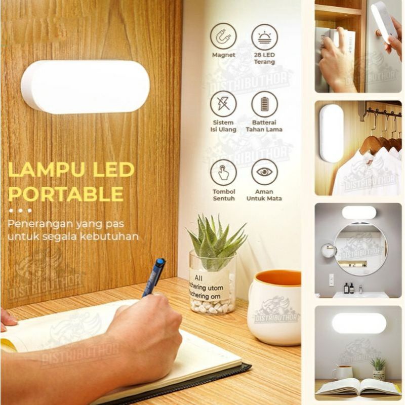 Jual LAMPU TEMPEL LED DINDING LAMPU BELAJAR LED PAMPU DINDING UNIVERSAL ...