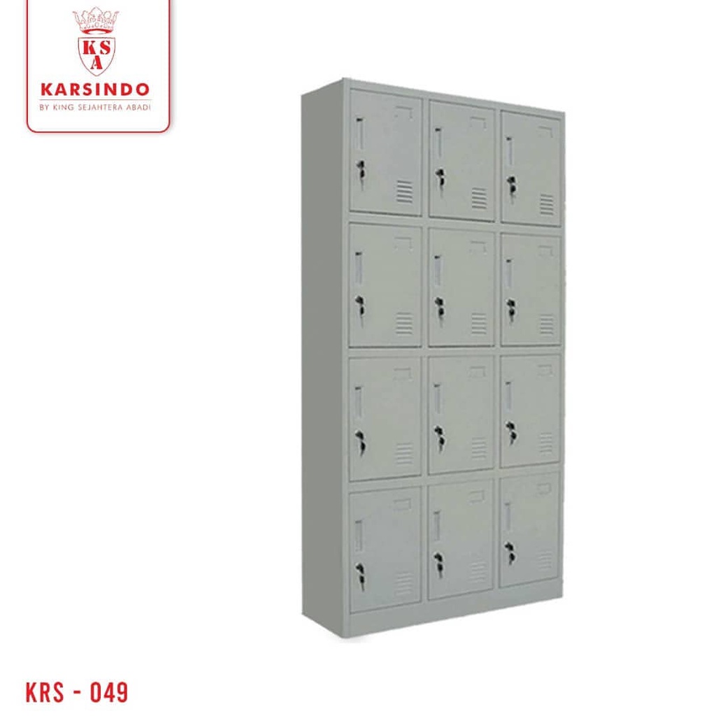 Jual Lemari Locker Arsip Rak Buku Besi 5 / 9 / 12 / 15 Pintu | Shopee ...