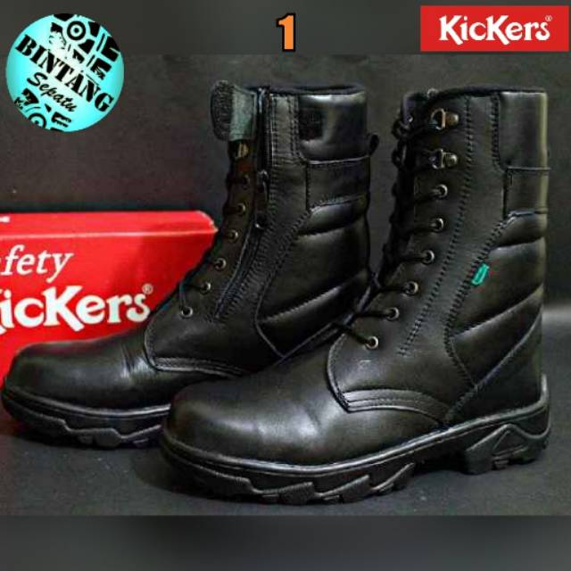 SEPATU BOOT KERJA PROYEK LAPANGAN SAFETY KEREN MURAH GROSIRAN PRIA ...