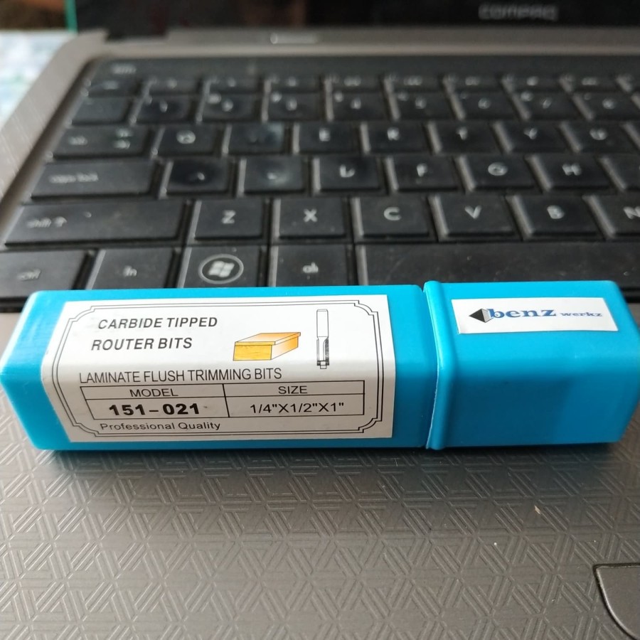 Jual Benz Mata router HPL profil laminate flush trimming bits 6 10 12 ...