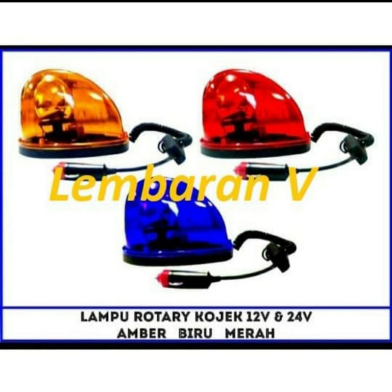 Jual lampu rotary rotari Kojek 12v-24v | Shopee Indonesia