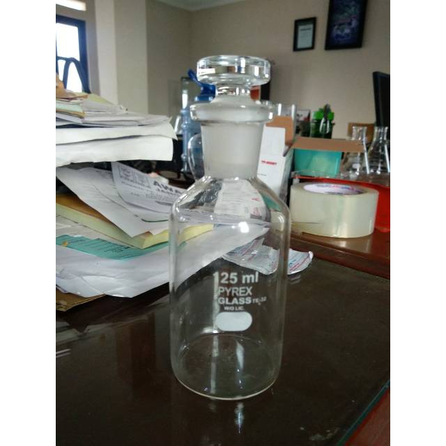 Botol Winkler/ BOD 125 ml pyrex | Shopee Indonesia