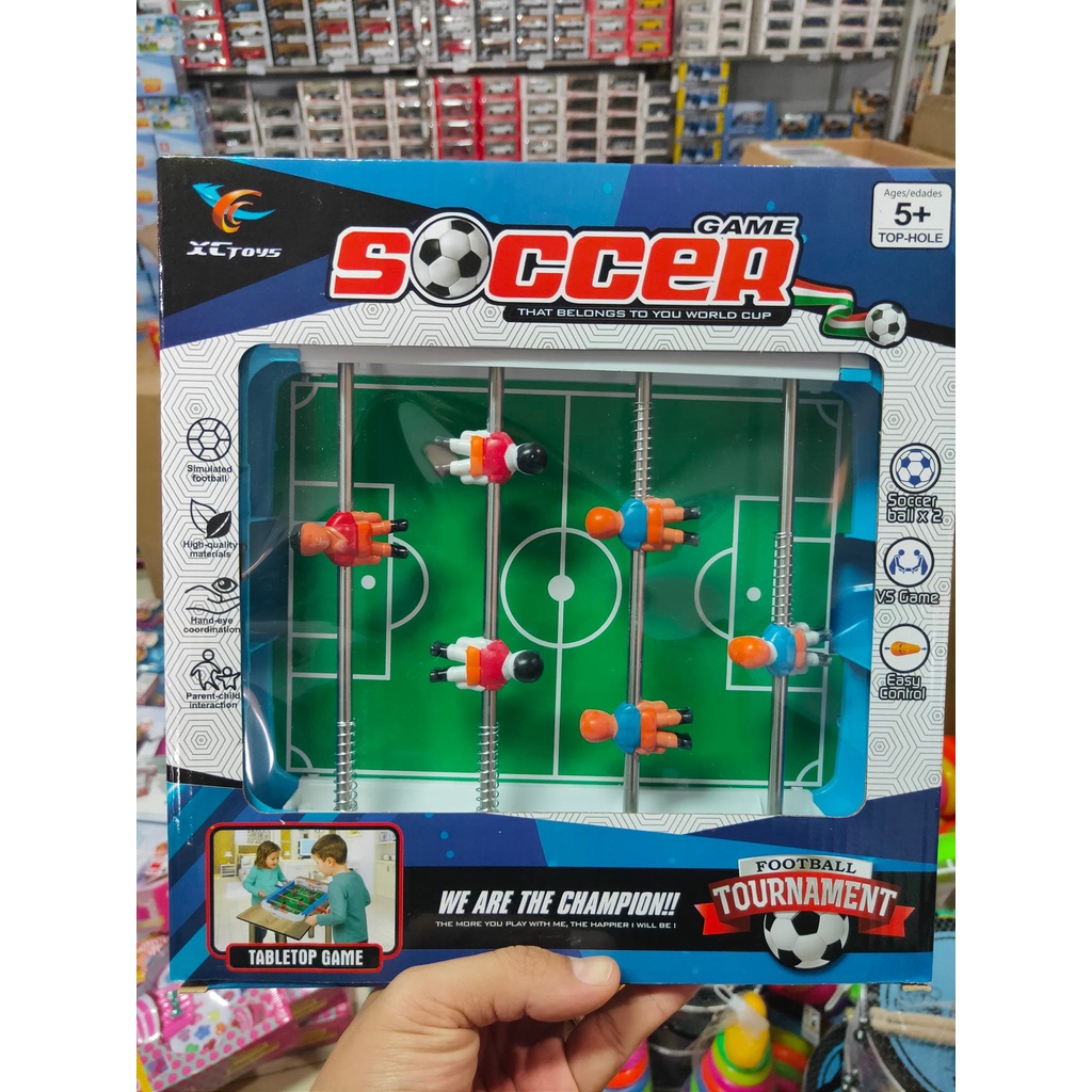 Jual Board Game Meja Sepak bola Football Table Mini Desktop Soccer ...