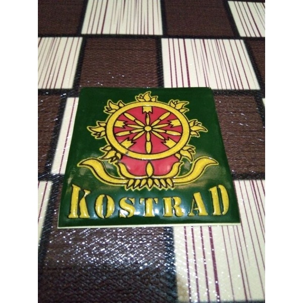 Jual STIKER EMBOS LOGO KOSTRAD / STIKER TEMPEL TIMBUL | Shopee Indonesia