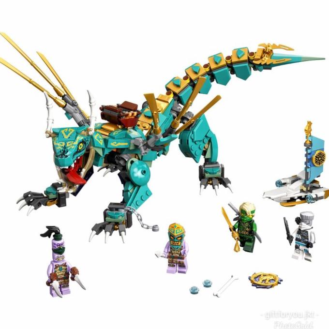 Jual Lego Ninjago 71746 Jungle Dragon Naga Mainan Bricks Anak Toy ...