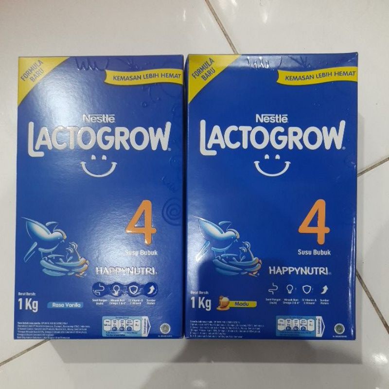 Jual Nestle Lactogrow 4 1kg (1000gr) | Shopee Indonesia