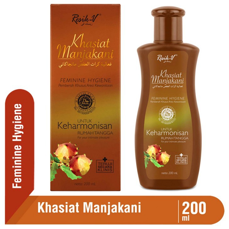 Jual Resik-V Khasiat Manjakani 200ml | Shopee Indonesia