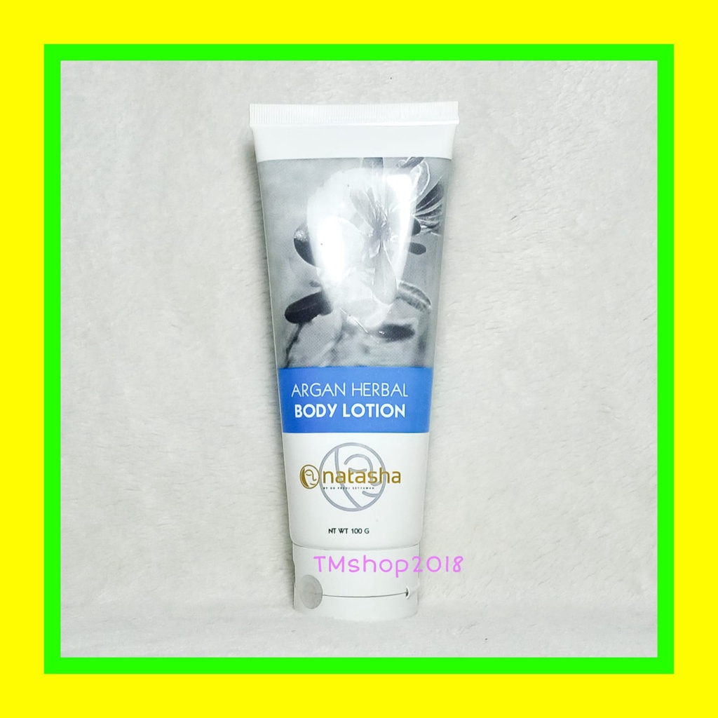 Jual Natasha Skincare Argan Herbal Body Lotion 100 gram by dr Fredi ...