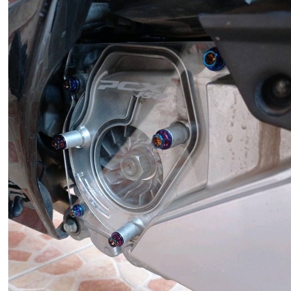 Jual PCX 150 Cover CVT Bahan Akrilik Tebal 3mm | Shopee Indonesia