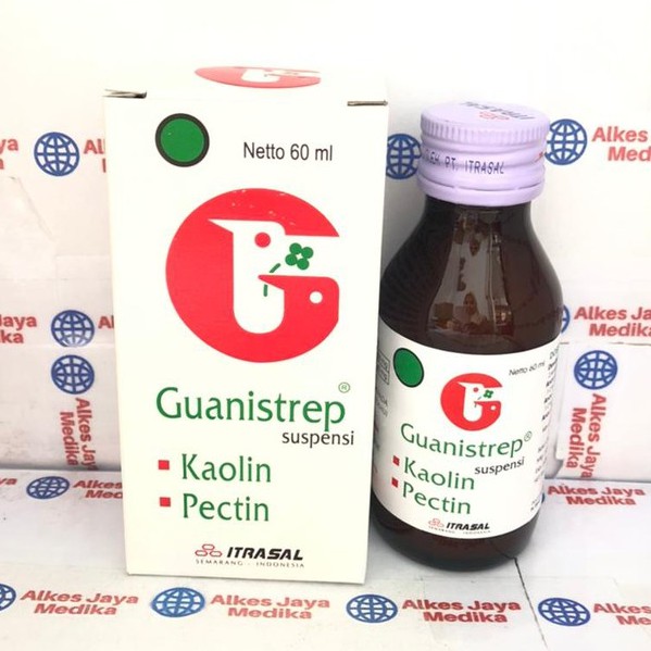Jual Guanistrep Sirup 60 ml (obat diare anak dan dewasa) | Shopee Indonesia