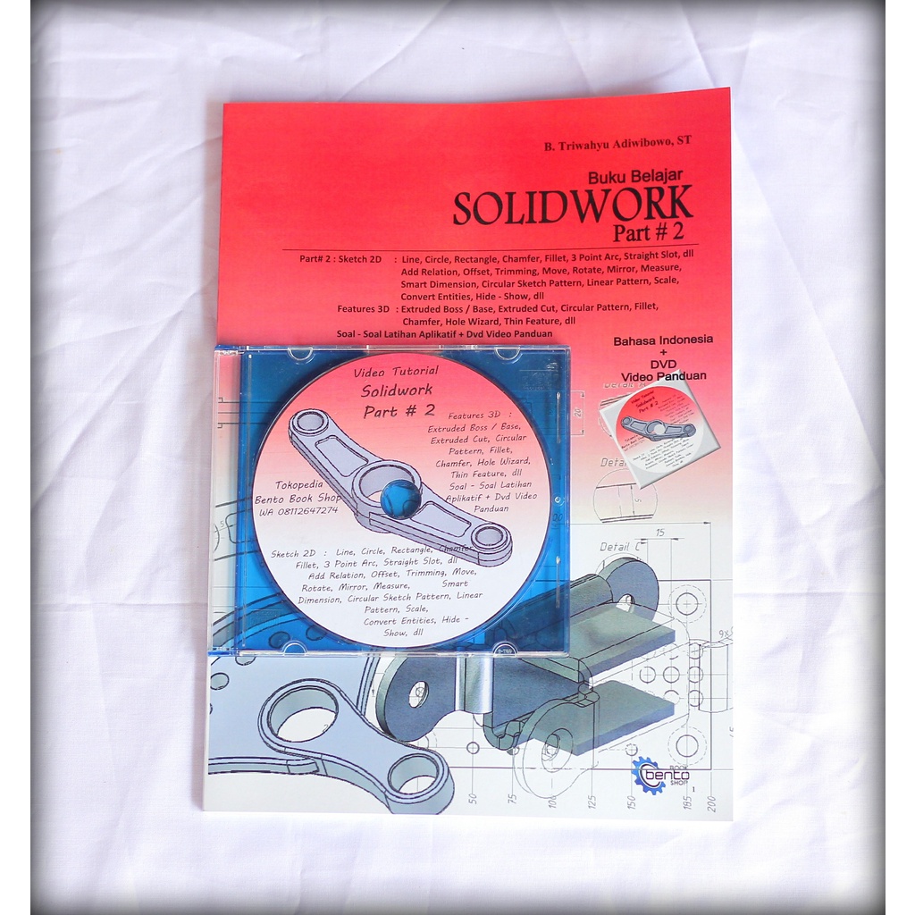 Jual Buku Solidwork Part#2 + DVD Panduan | Shopee Indonesia