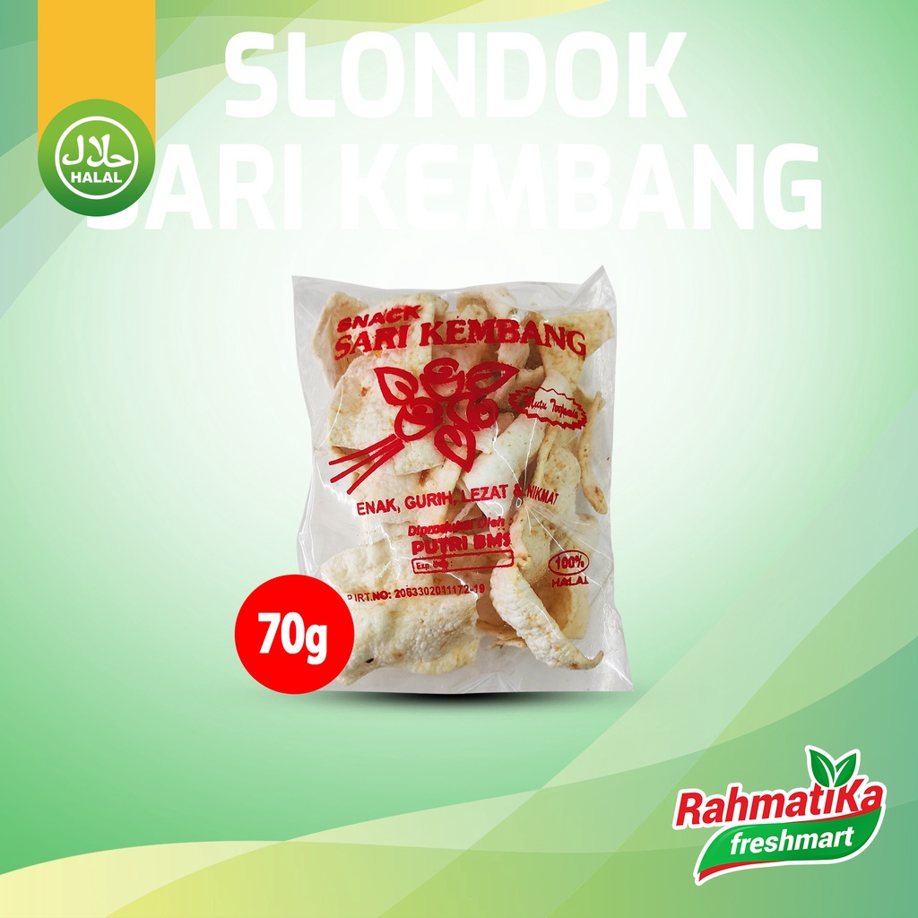 Jual Slondok Cap Sari Kembang 70 gram (Snack) | Shopee Indonesia