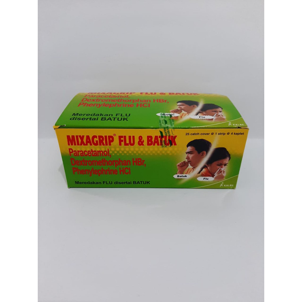 Jual Mixagrip Flu Batuk (1 Box = 25 Strip = 100 pcs) | Shopee Indonesia