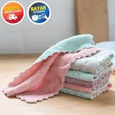 Jual KAIN LAP PIRING ANTI MINYAK TEBAL KAIN LAP MICROFIBER LAP CUCI ...