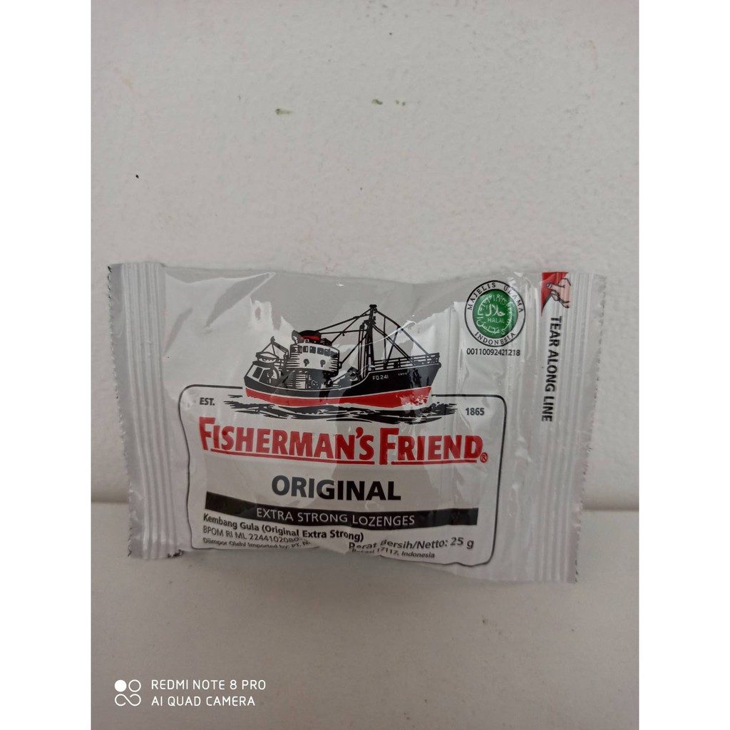 Jual PERMEN FISHERMAN S FRIEND (RASA ORIGINAL STRONG MINT) | Shopee ...
