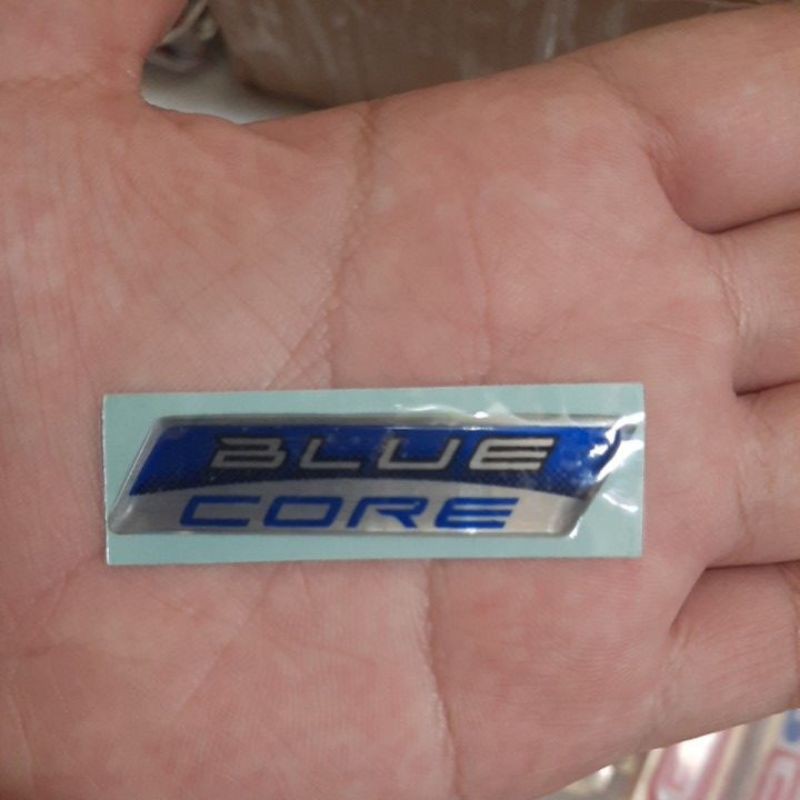 Jual stiker timbul emblem blue core Indonesia|Shopee Indonesia