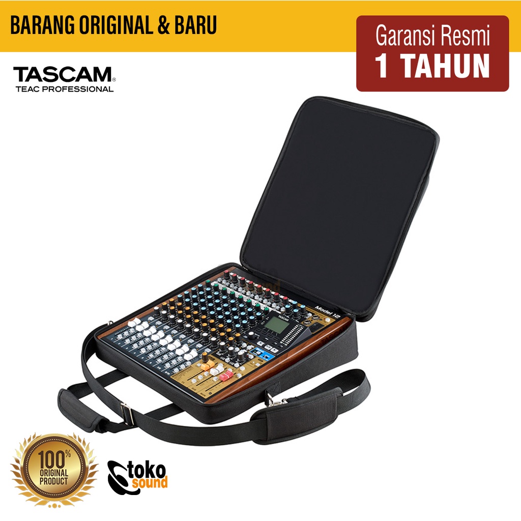 Jual TASCAM CS-MODEL12 Carrying Bag for TASCAM Model 12 Mixer | Shopee ...