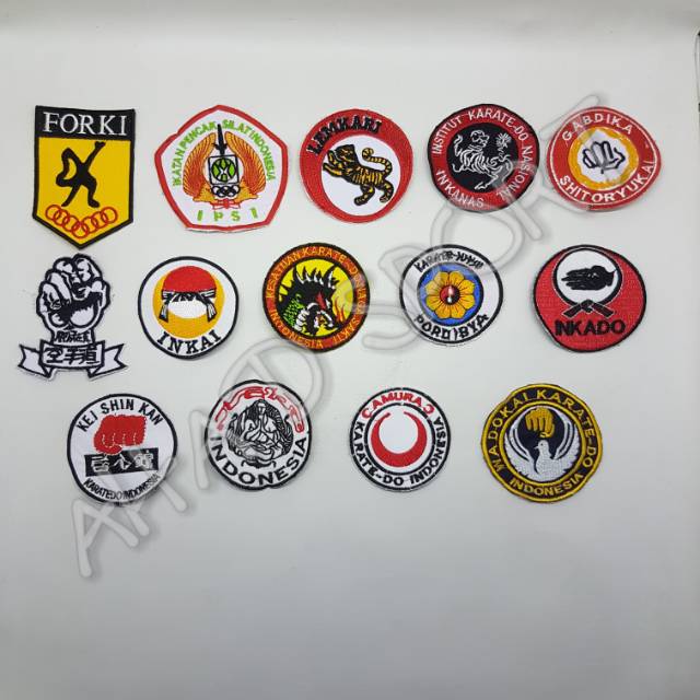 Logo Lambang Emblem Silat Karate Teakwondo Forki Inkai Ipsi Inkanas ...