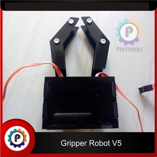Jual Robot Capit Gripper Robot V5 include servo | Shopee Indonesia