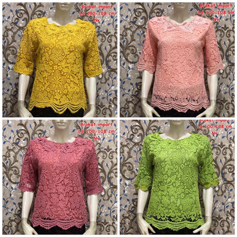Jual BLUS BROKAT IMPORT | Shopee Indonesia