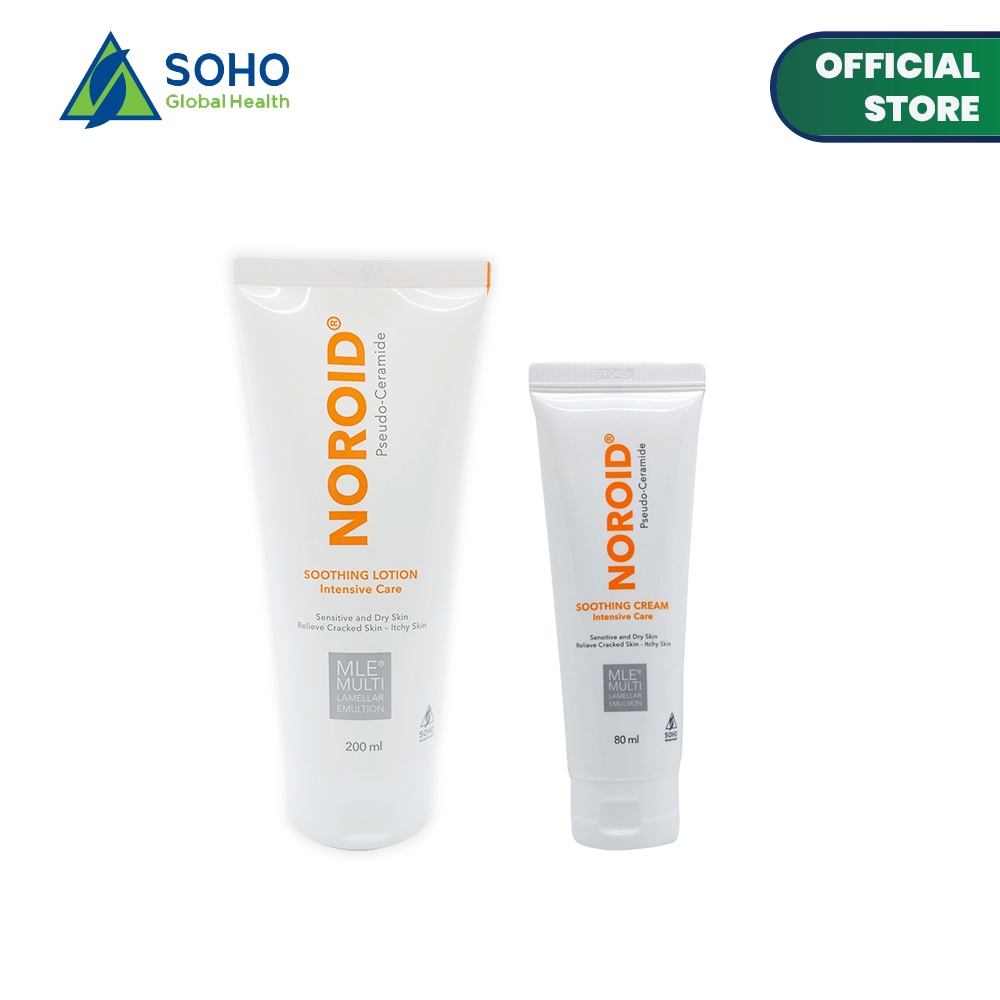 Jual Noroid Soothing Lotion - 200ml + Noroid Soothing Cream - 80ml ...