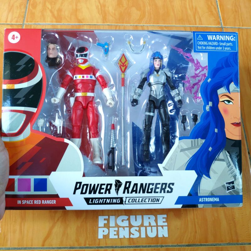 Jual HASBRO POWER RANGERS LIGHTNING COLLECTION IN SPACE RED RANGER ...