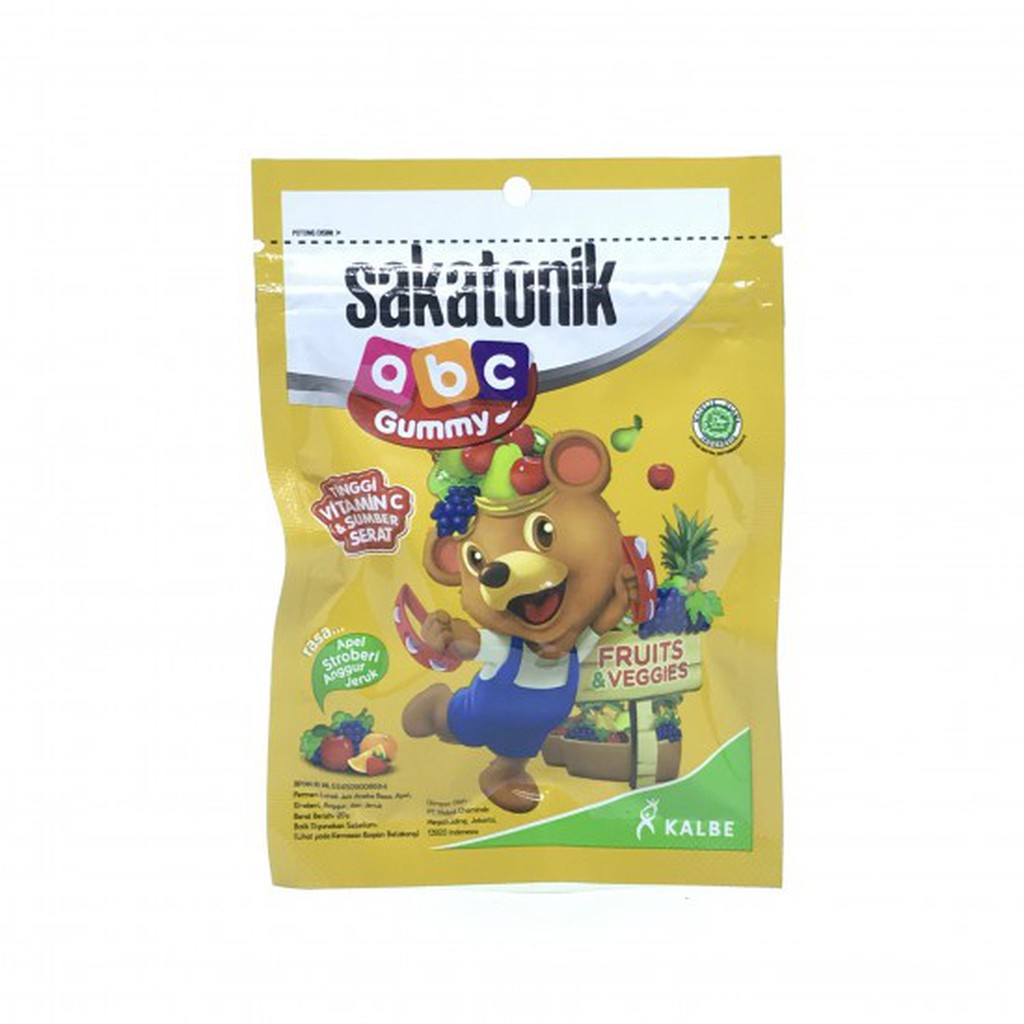 Jual Sakatonik ABC Gummy Sachet 10`S | Shopee Indonesia