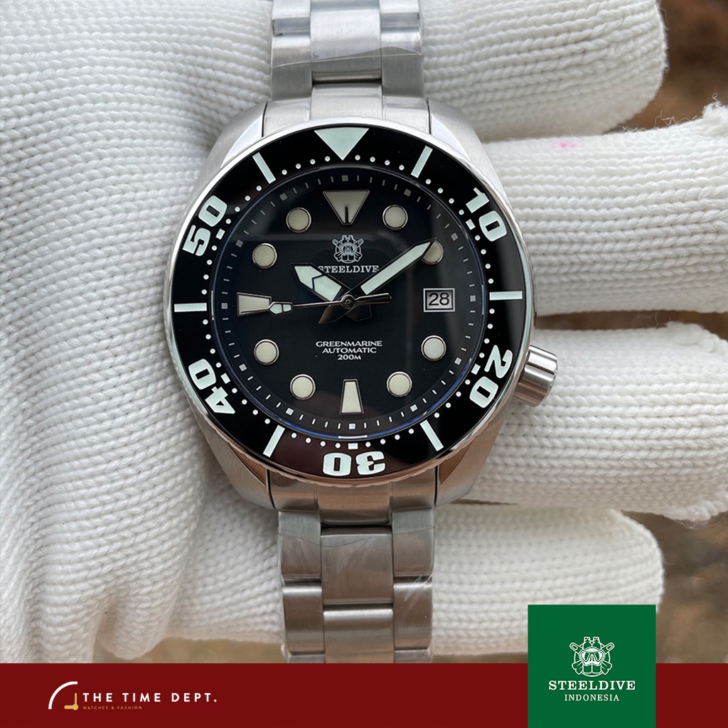 Jual Steeldive SD1971 "Sumo" Jam Tangan Homage Seiko NH35 Movement | Shopee Indonesia