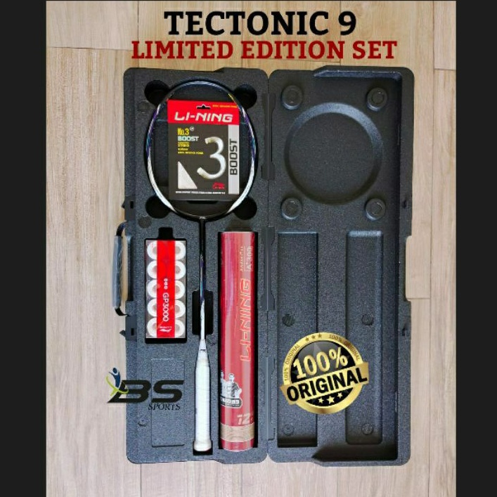 Jual NEW!! RAKET BADMINTON LINING TECTONIC 9 LIMITED EDITION ORIGINAL ...