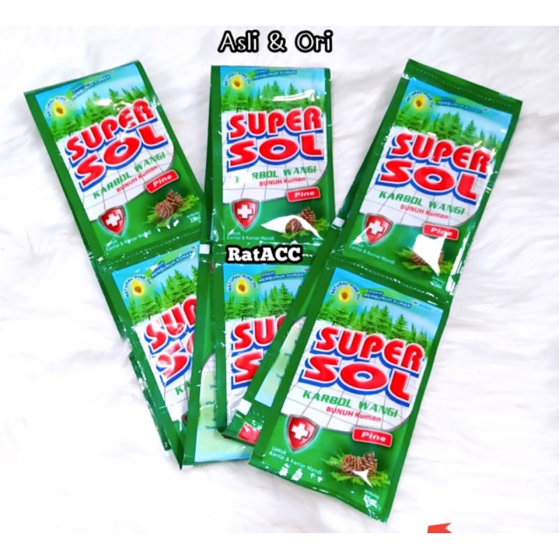 Jual Pembersih Lantai SuperSol Renceng | Shopee Indonesia