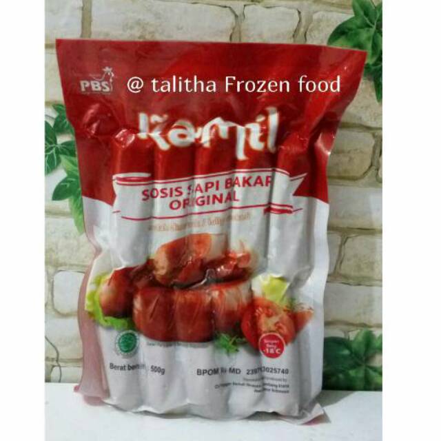 Jual KamiL Sosis Bakar original 500gr isi 10 pcs | Shopee Indonesia