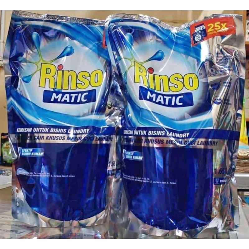 Jual Rinso Matic Cair Profesional 1,6L | Shopee Indonesia