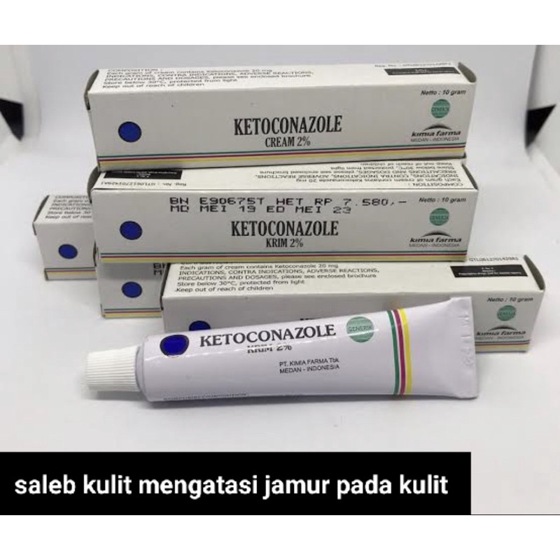 Jual ketoconazole cream salep obat anti jamur dan gatal | Shopee Indonesia