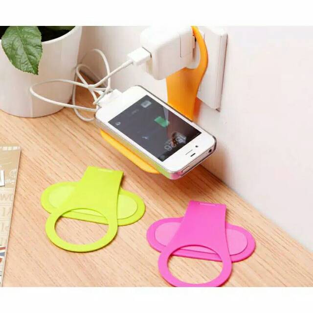 Jual Tempat Charge HP Dudukan Steker Frame Steker Stop Kontak Holder ...