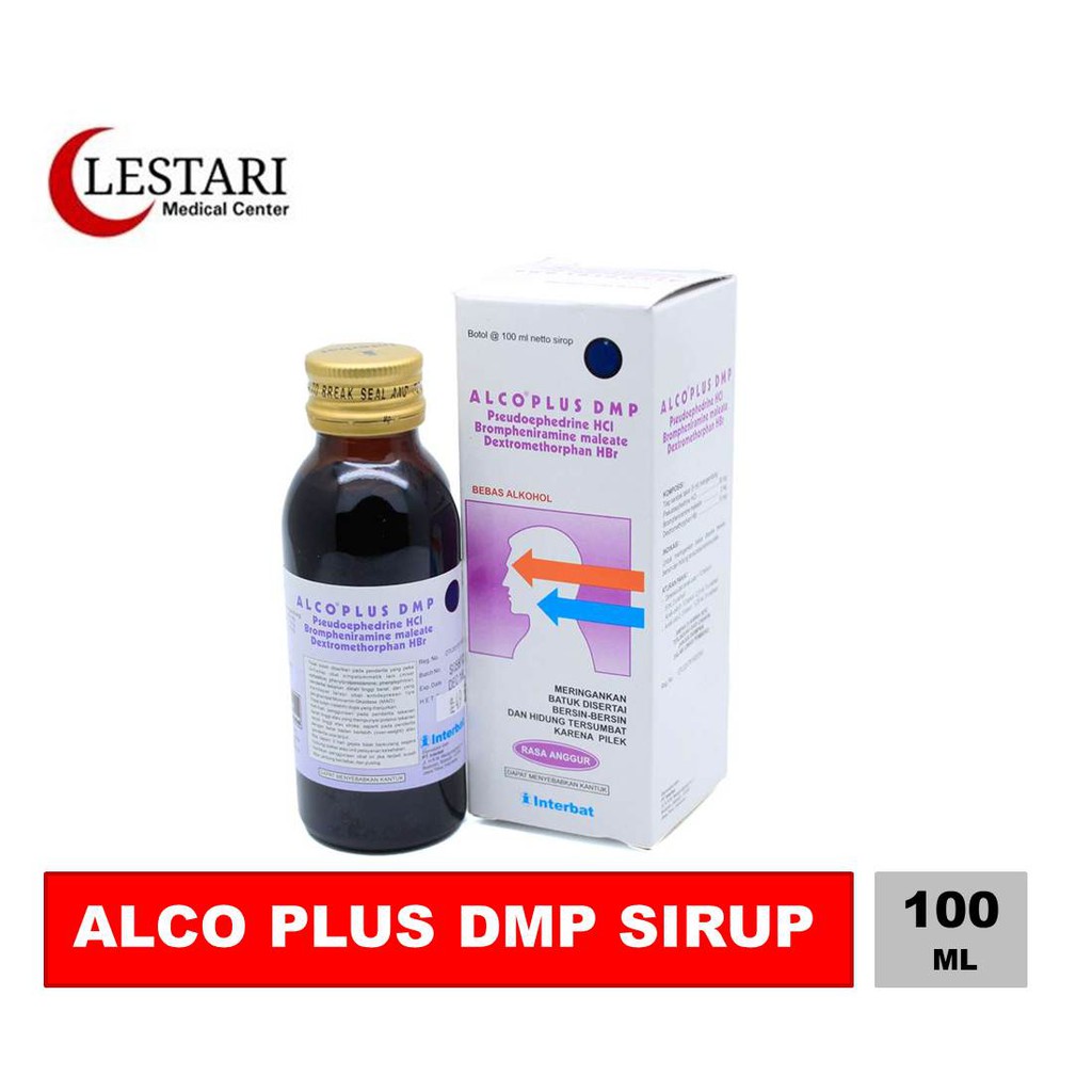 Jual Alco Plus DMP Sirup 100ml | Shopee Indonesia