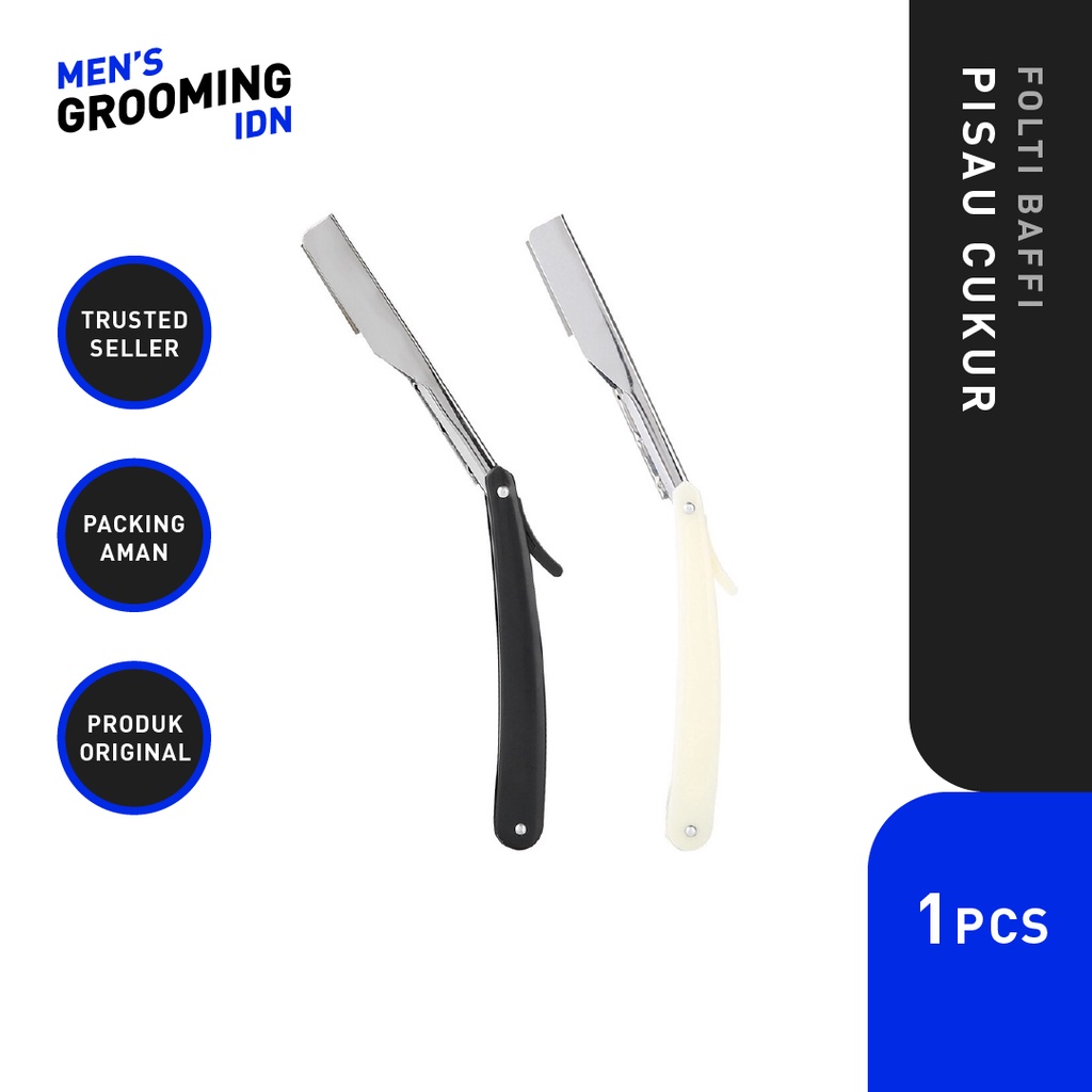 Jual Alat Cukur Manual Pisau Cukur Lipat Cukur Kumis Jenggot Rambut ...