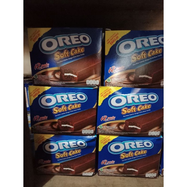 Jual Oreo soft Cake 1 Box 12 Pcs | Shopee Indonesia