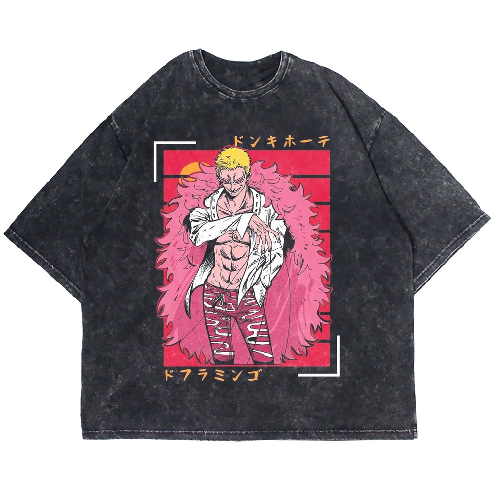 Jual KAOS OVERSIZE ANINE DOFLAMINGO SHICHIBUKAI WASHING VINTAGE TEE (T ...