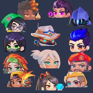 Jual STICKER VALORANT - Chibi [13 agent] | Shopee Indonesia